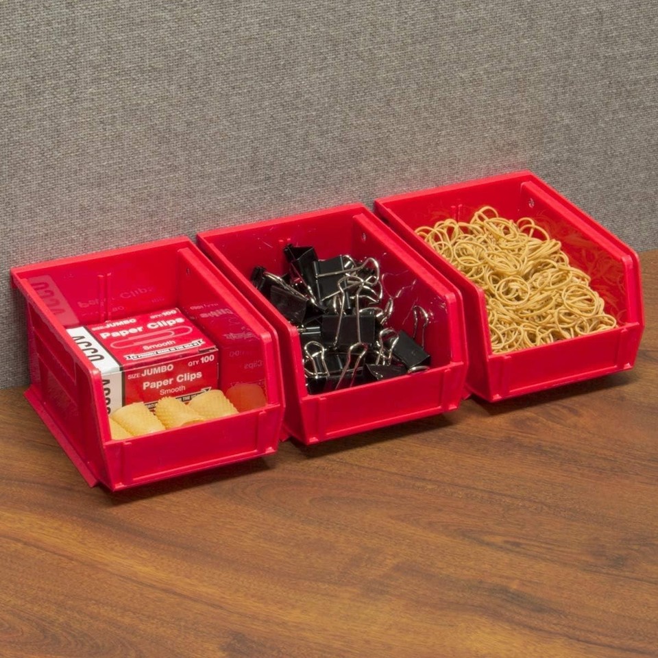 30210 AkroBins Plastic Storage Bins, Space-Saving Stackable Bins for ...