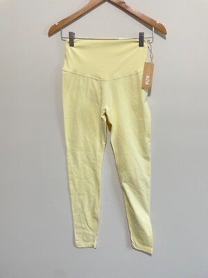 Popflex Size M Yellow High Waisted Leggings | eBay