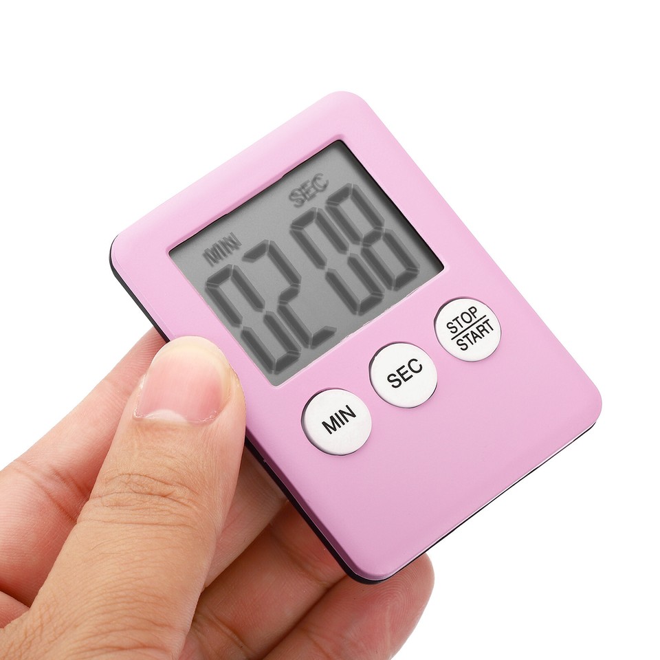 Digital Timer,1Pcs Small Count Down/UP Clock with Magnetic,Kitchen ...