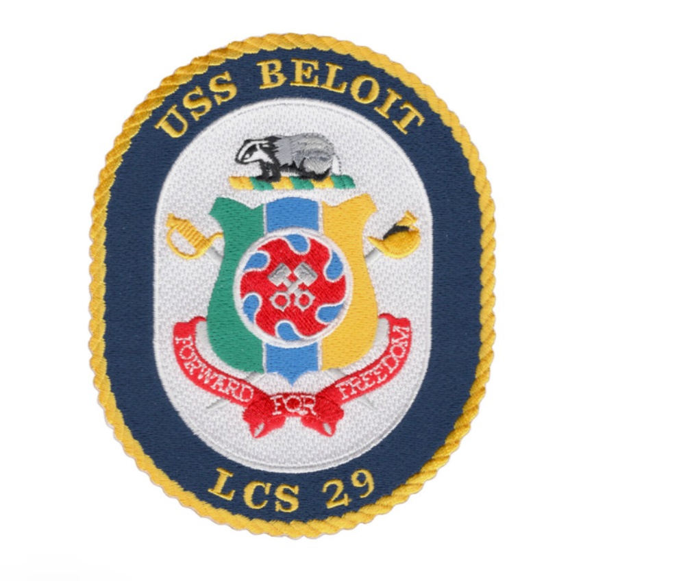 5" NAVY USS BELOIT LCS-29 EMBROIDERED PATCH | eBay