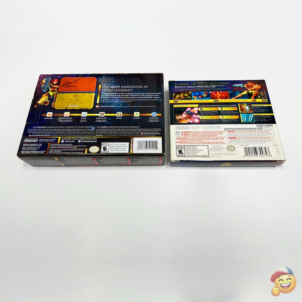 Metroid Samus Returns New Nintendo 3DS XL Console & Game Speical ...