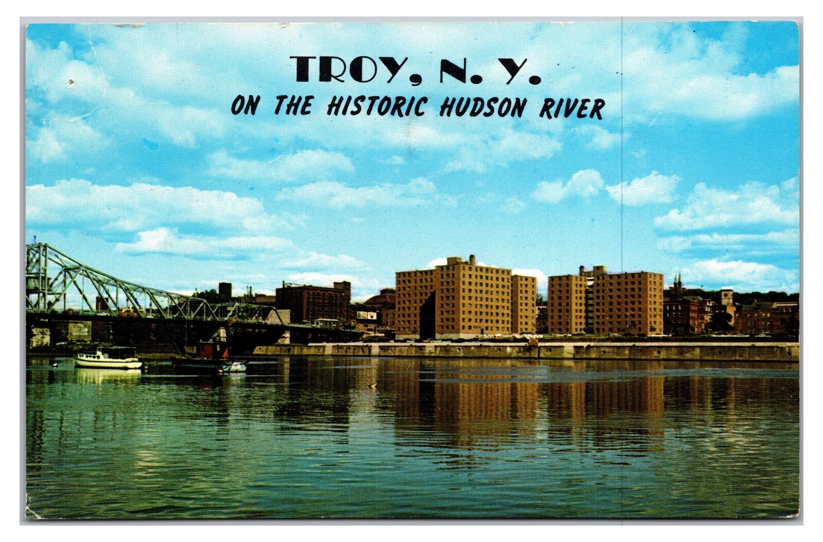 Vintage 1960s - View of The City of Tory, New York Postcard (Posted ...