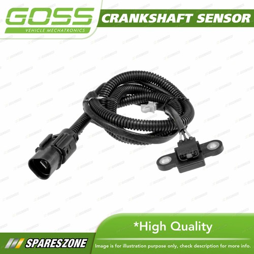 Goss Crankshaft Sensor for Hyundai Santa Fe GL 4Cyl 2.4L G4JS DOHC 16V ...