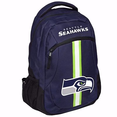 NFL Seattle Seahawks Logo Action Backpack ( School, Work,Travel) | eBay