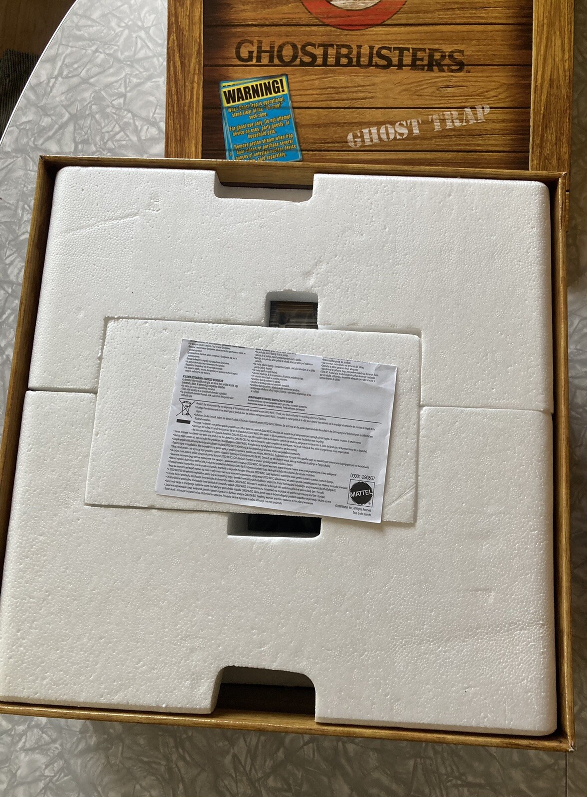 Mattel Matty Collector Ghostbusters Ghost Trap Replica!Complete In ...