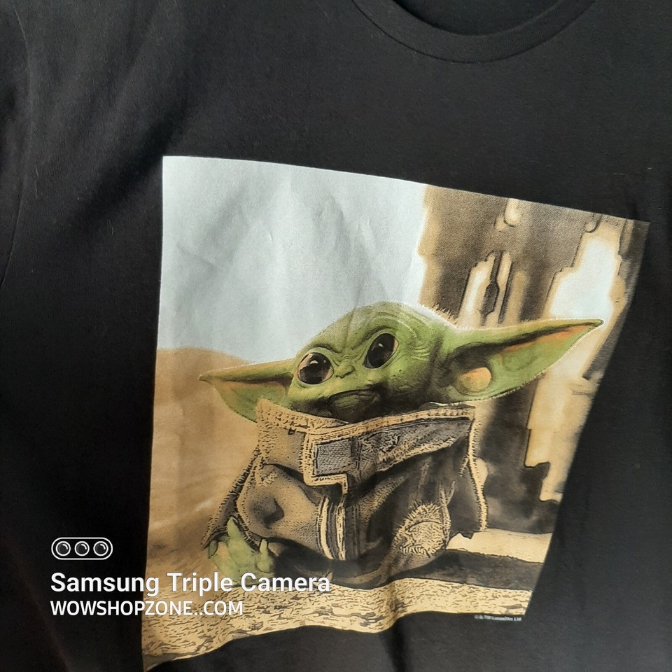 Disney Yoda Tee T Shirt Star Wars The Mandalorian Lucas Films Women XL ...