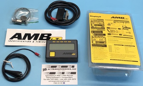 MYLAPS / AMB DISPLAYIT RACE DATA MODULE - BRAND NEW - EXTREMELY RARE TO ...