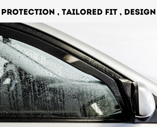 Windabweiser Window Deflectors TOYOTA C-HR (2016-...) ZEER TECH 4 pcs ...