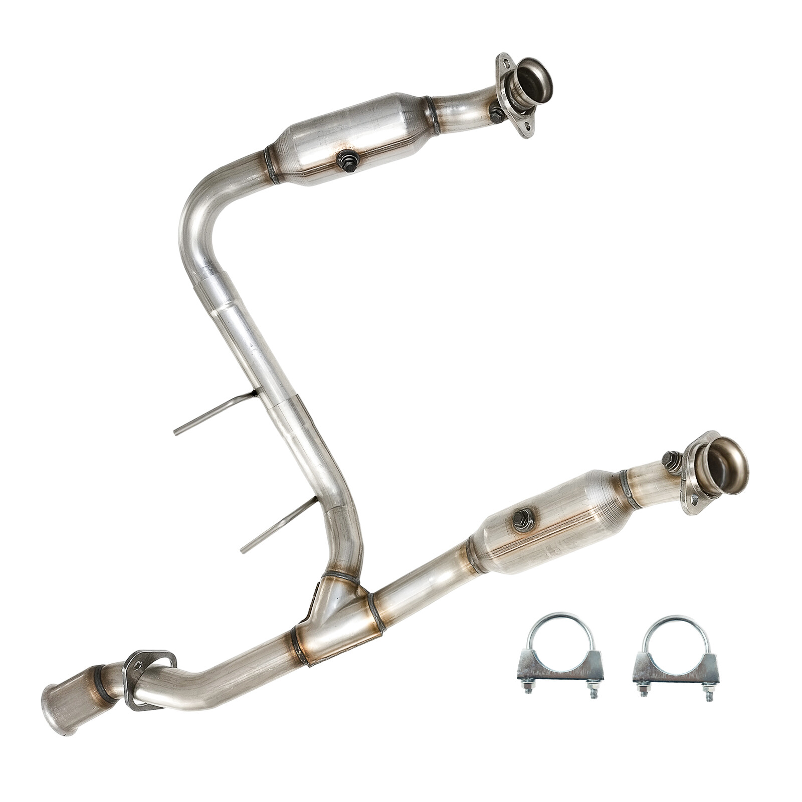 High Flow Set Catalytic Converters For 2007-2014 Ford Expedition/F-150 ...