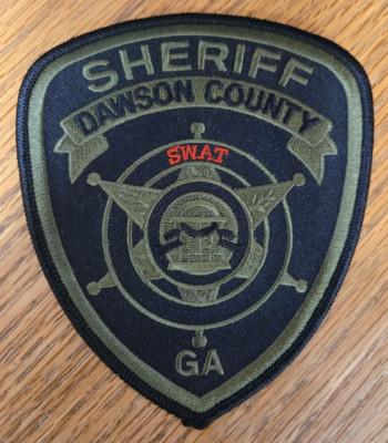 DAWSON COUNTY GEORGIA Special Weapons And Tactics SWAT SHERIFF POLICE ...