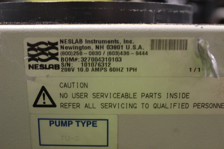 5387 Neslab System III (327004310103)Liquid/Liquid Heat Exchanger | eBay
