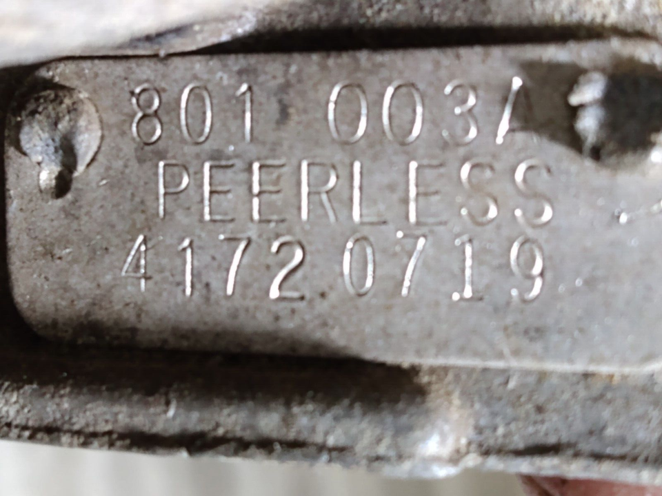 John Deere 116 Transmission Transaxle Peerless 801 003a 4172 0719 | eBay