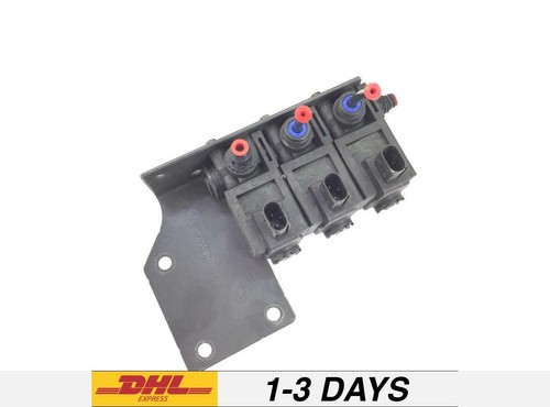 21472978 x3 + 21849240 Solenoid Valves W/ Bracket (Set 3pcs) From VOLVO ...
