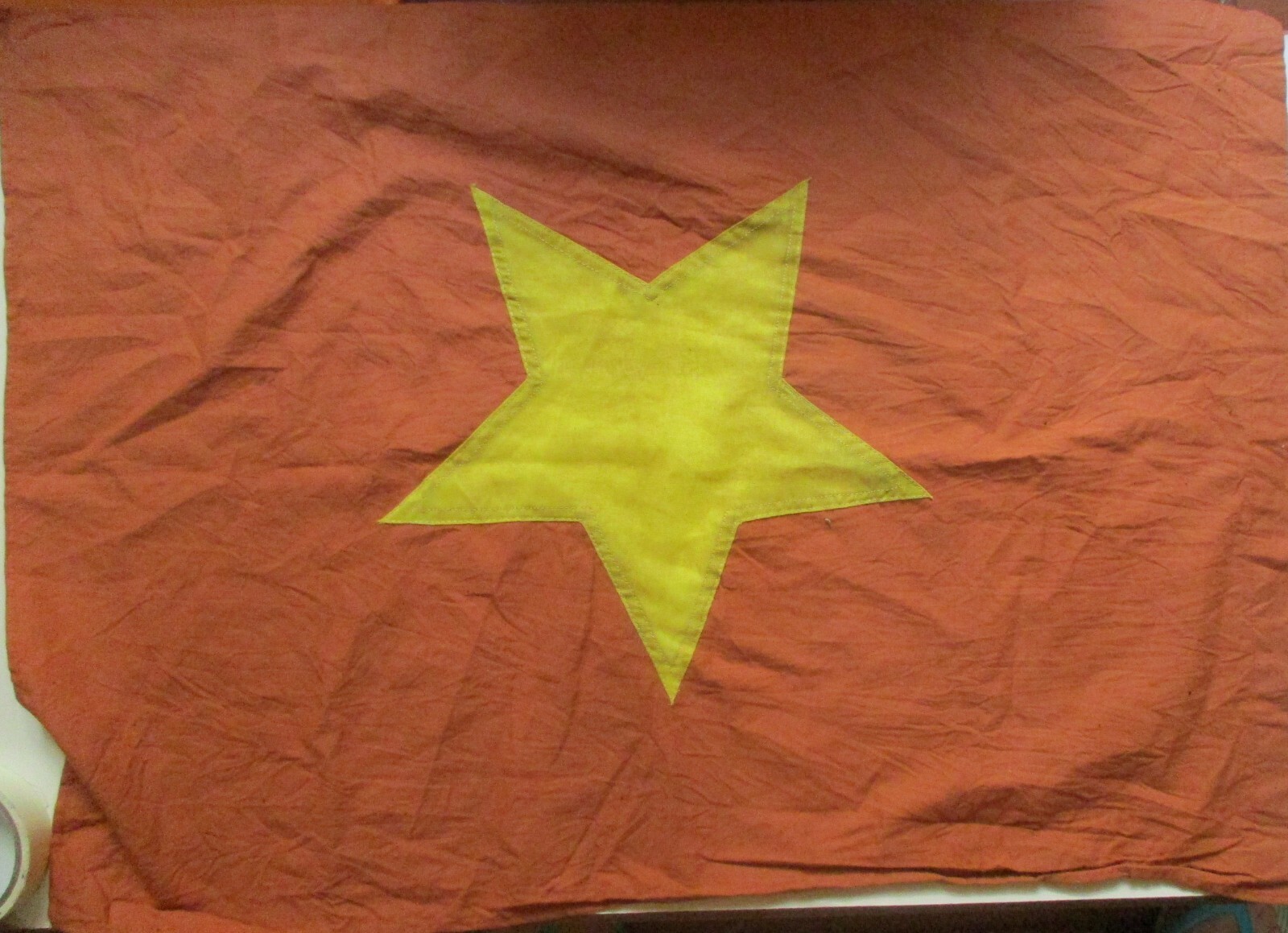 1 FLAG , 1 VC Vietcong NVA NLF North VN Army Flag , NVA FLAG VIET CONG ...