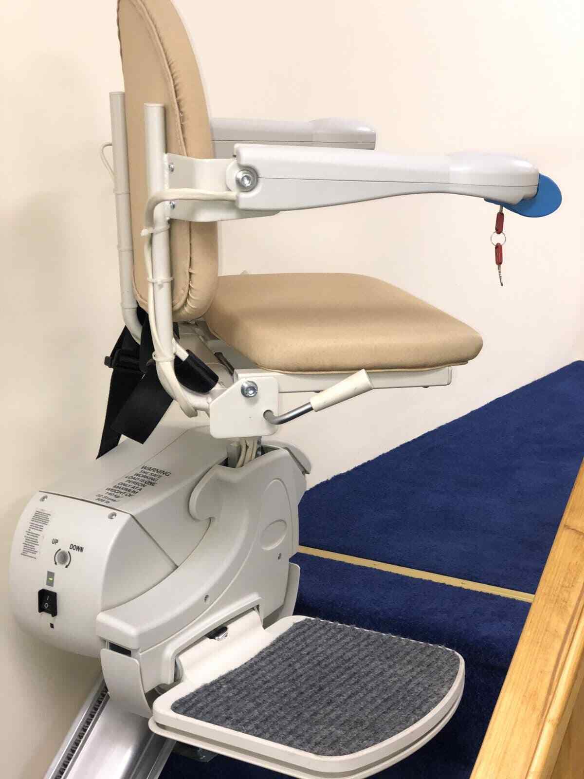 Handicare 950 Straight Chair Lift Installation **Supply and Fit** Left ...