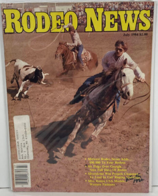 IRA Rodeo News Magazine July 1984 | eBay