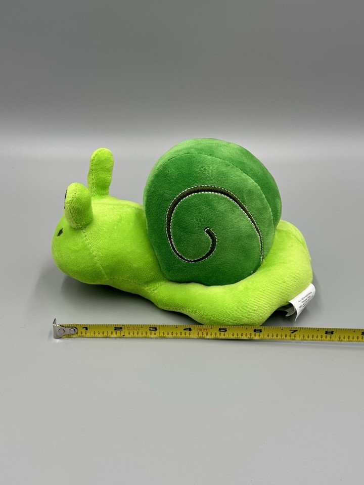 Nanco Green Snail Plush Small 7 Inch Stuffed Animal | eBay