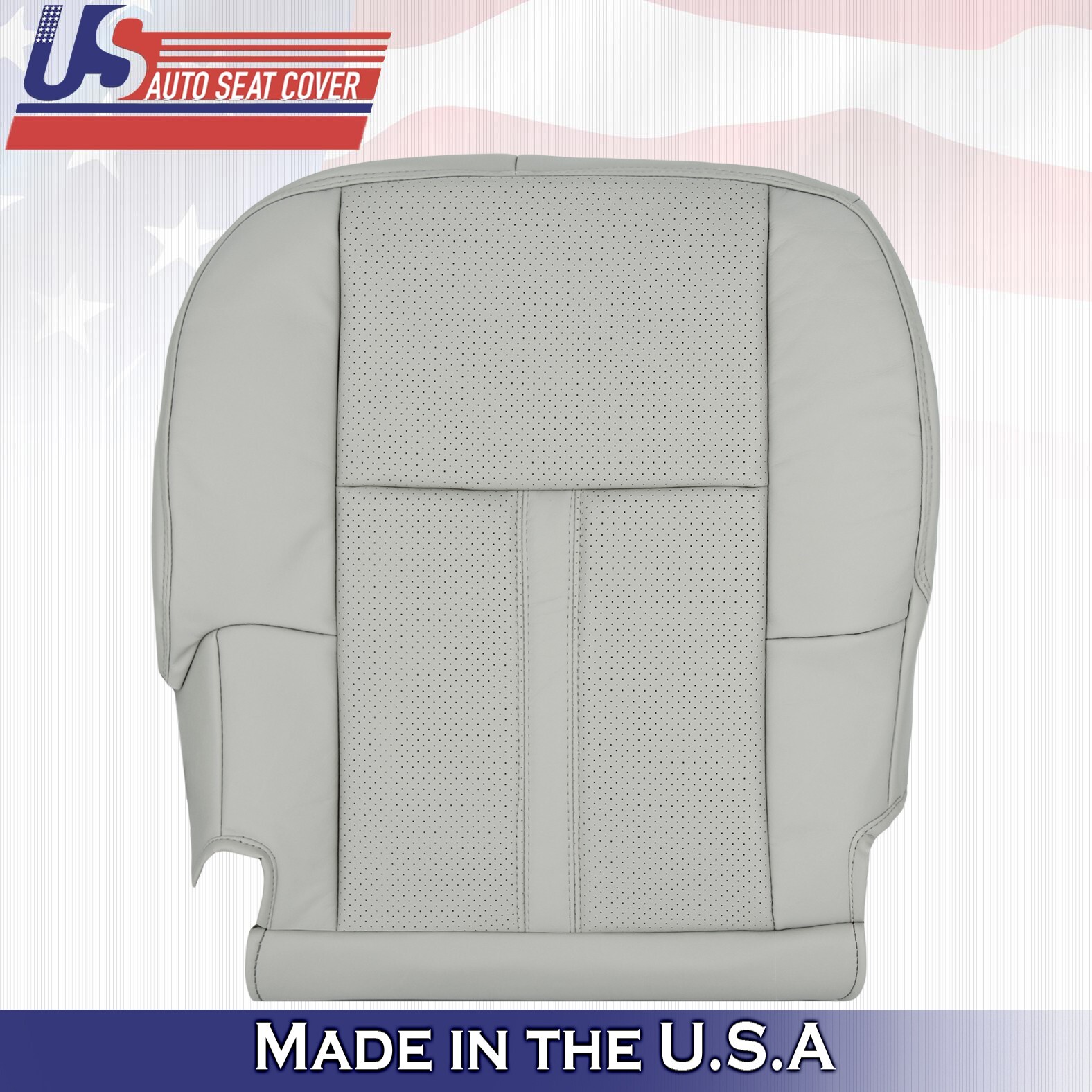 2018 2019 For Lincoln MKT Front Driver Bottom Perforated Leather Seat ...