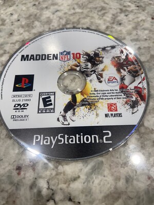 Madden NFL 10 (Sony Playstation 2 PS2) WORKS / DISC ONLY 14633190229| eBay