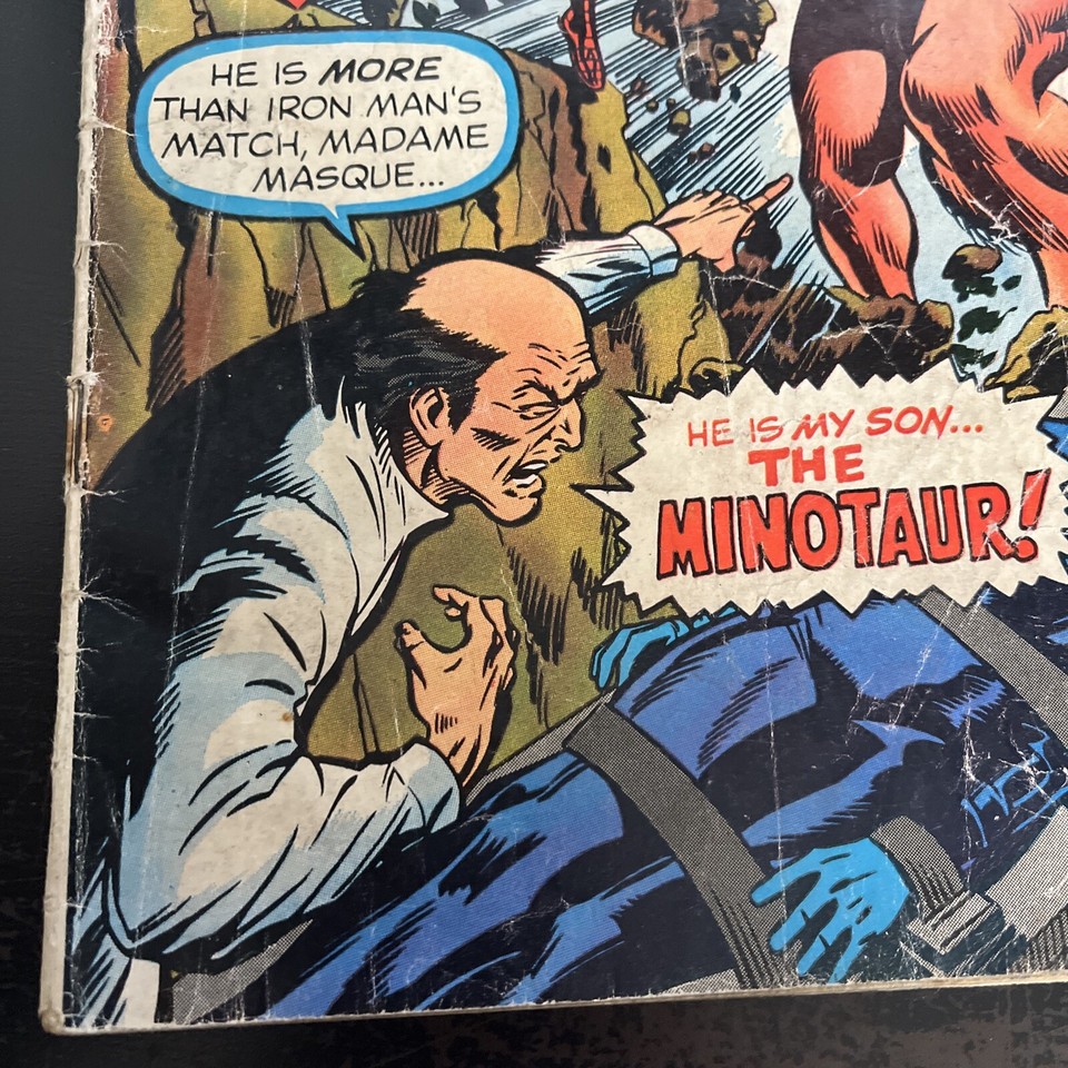 The Invincible Iron Man 24 The Minotaur Marvel Comics | eBay UK