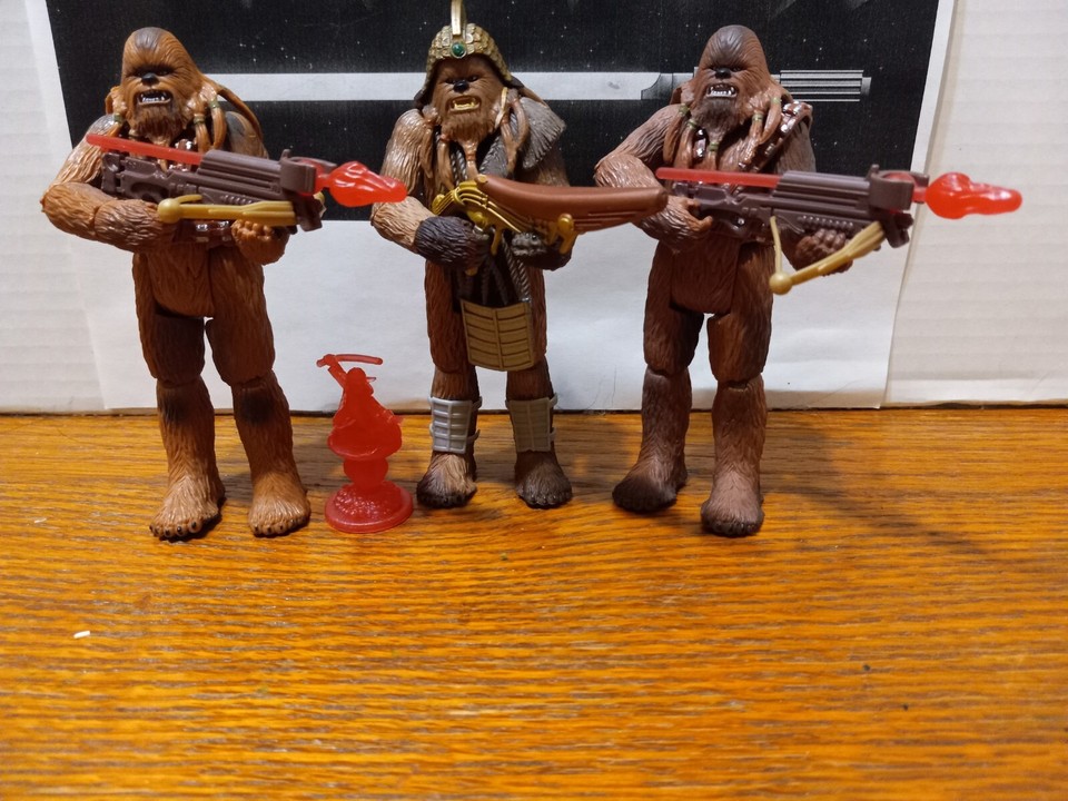 Hasbro Star Wars 3 Wookie Warriors Army Builder | eBay