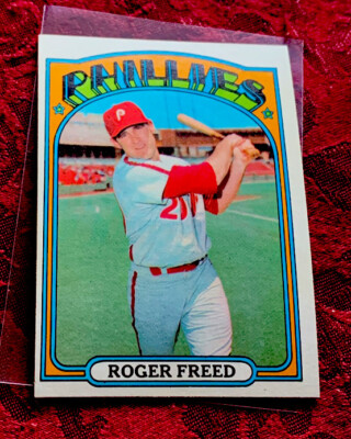 1972 Topps Baseball Card # 69, Roger Freed Philadelphia Phillies | eBay
