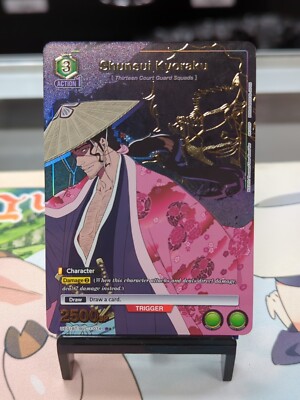 Union Arena BLEACH Shunsui Kyoraku 1 Star Alt Art English UE01BT/BLC-1 ...