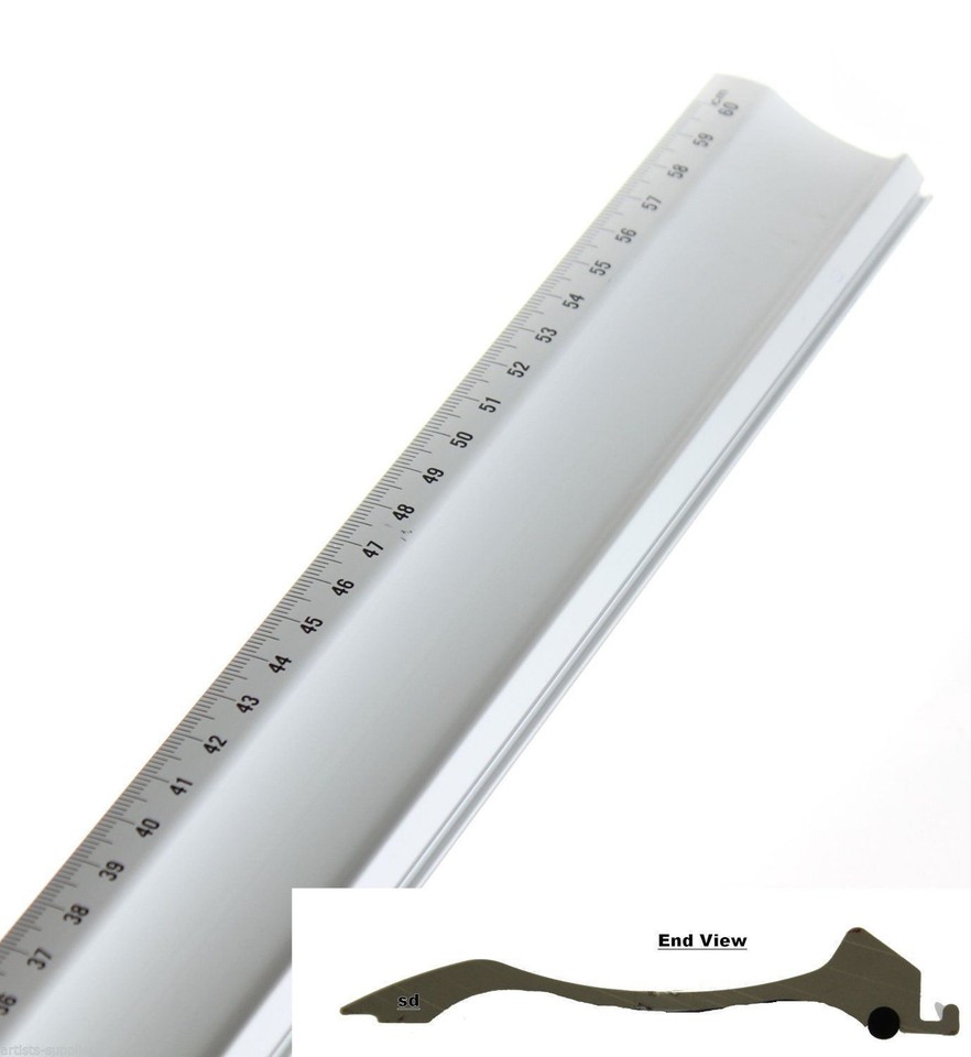 A2 Mount Board Cutter Picture Photo 60cm Guide Ruler & Cutting Mat Set ...