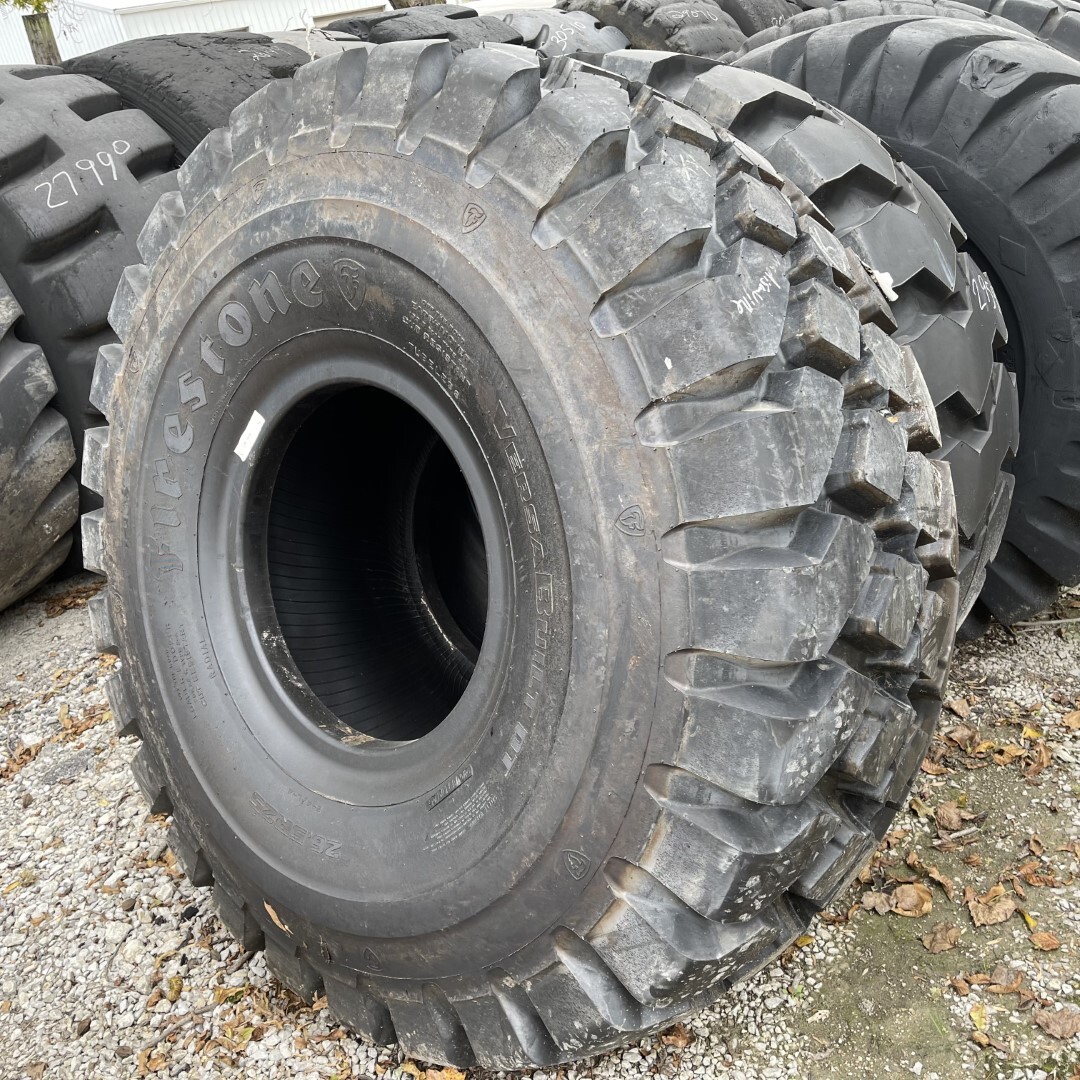 26.5R25 Firestone OTR Tire E-4 L-4 VersaBuilt DT 2-Star New 70/32 ...