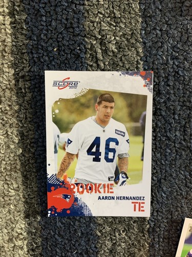2010 Score - Rookie Aaron Hernandez #301 (RC) for sale online | eBay