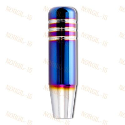130MM Aluminum Burnt Blue Bride Universal Gear Shift Knob Shifter Lever ...
