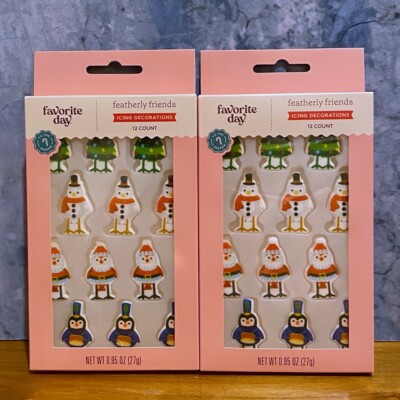 Target Favorite Day Featherly Friends Cupcake Icing Decorations 12 Ct ...