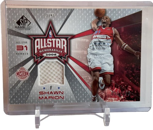 2006-07 SP Game Used Edition All-Star Memorabilia Shawn Marion Card AS ...