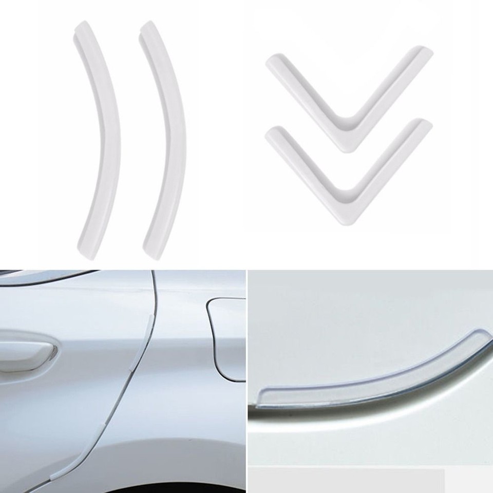 4Pcs Anti-Scratch Protection Car Door Corner Cover Car | eBay Australia