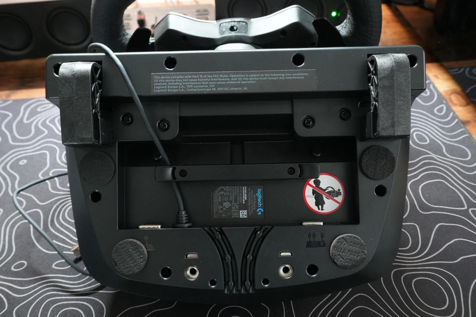 Logitech G923 Racing Wheel and Pedals - Black (USED) (original box) | eBay