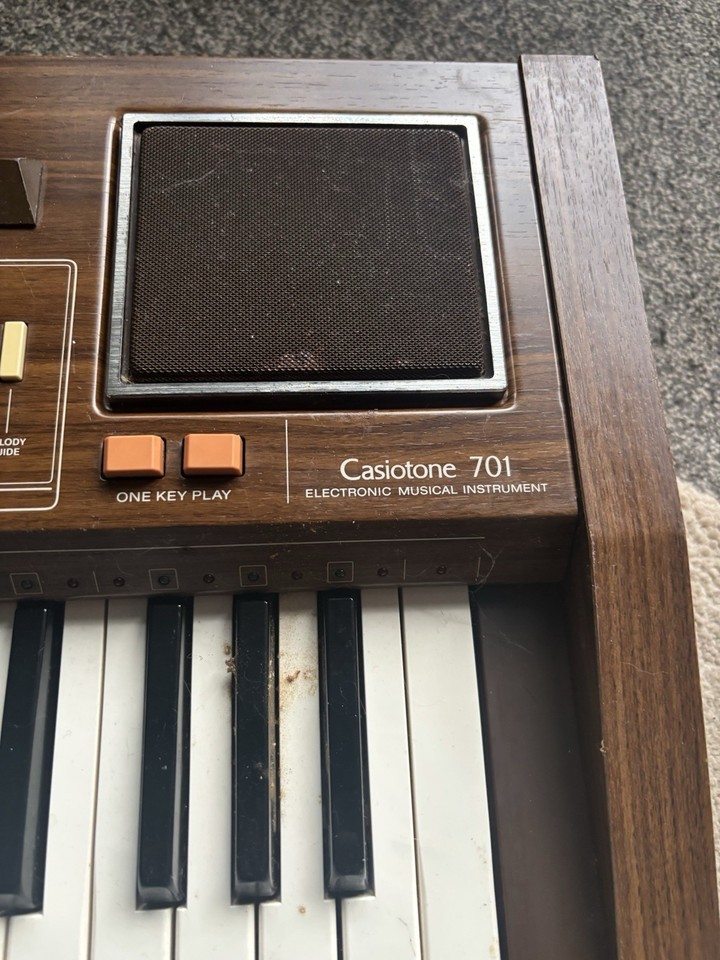 Casiotone CT-701 Vintage Electronic Keyboard | eBay UK