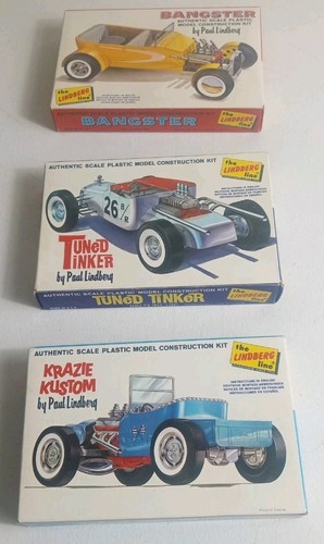 3 Lindberg Line Models Bangster 638:29 Tuned Tinker 637:29 Krazie ...