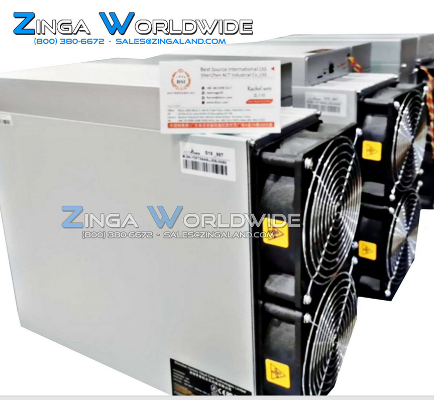 Bitmain Antminer S21 Hyd 335Th/s BTC Miner ASIC BITCOIN Mining Rig We ...
