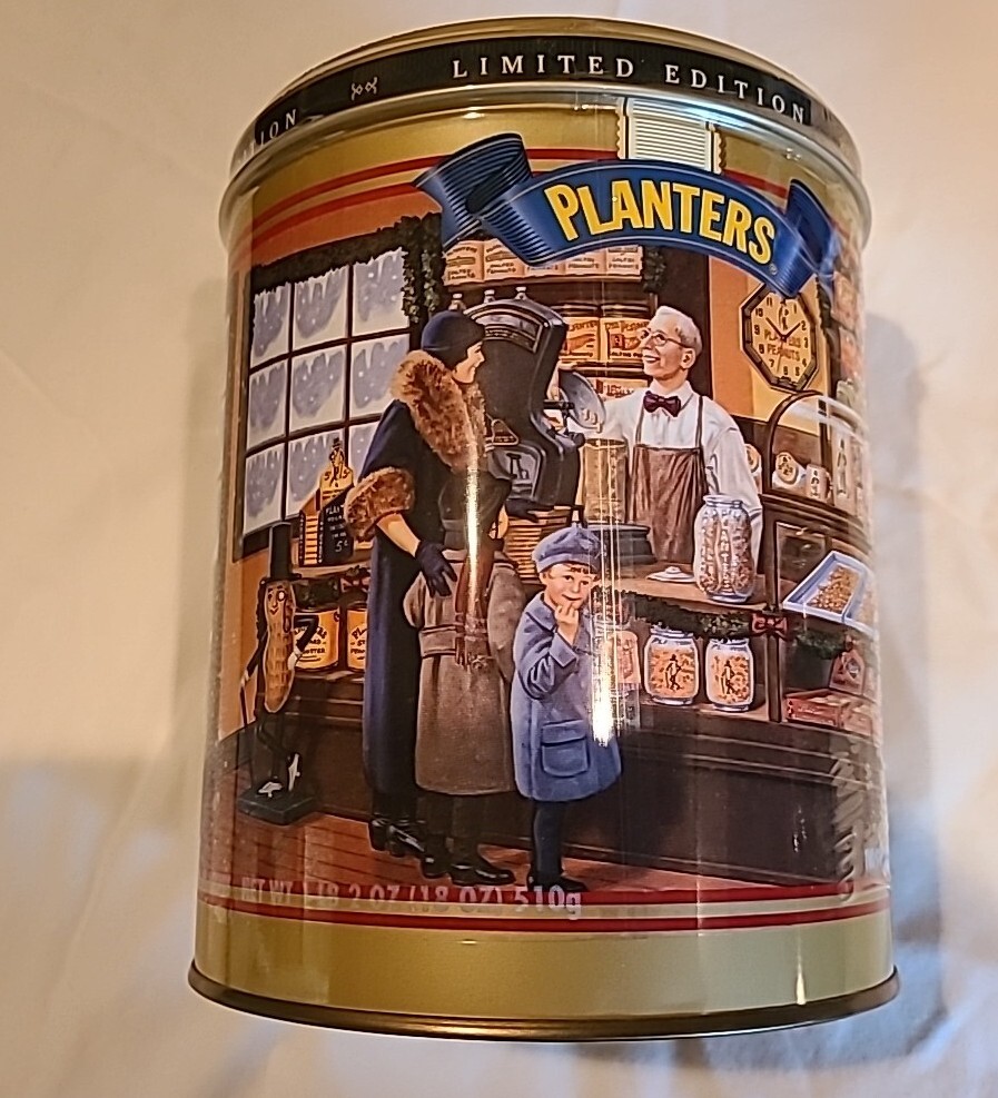 Planters Peanuts Limited Edition Tins Vintage Lot of 4 1997-1999 | eBay