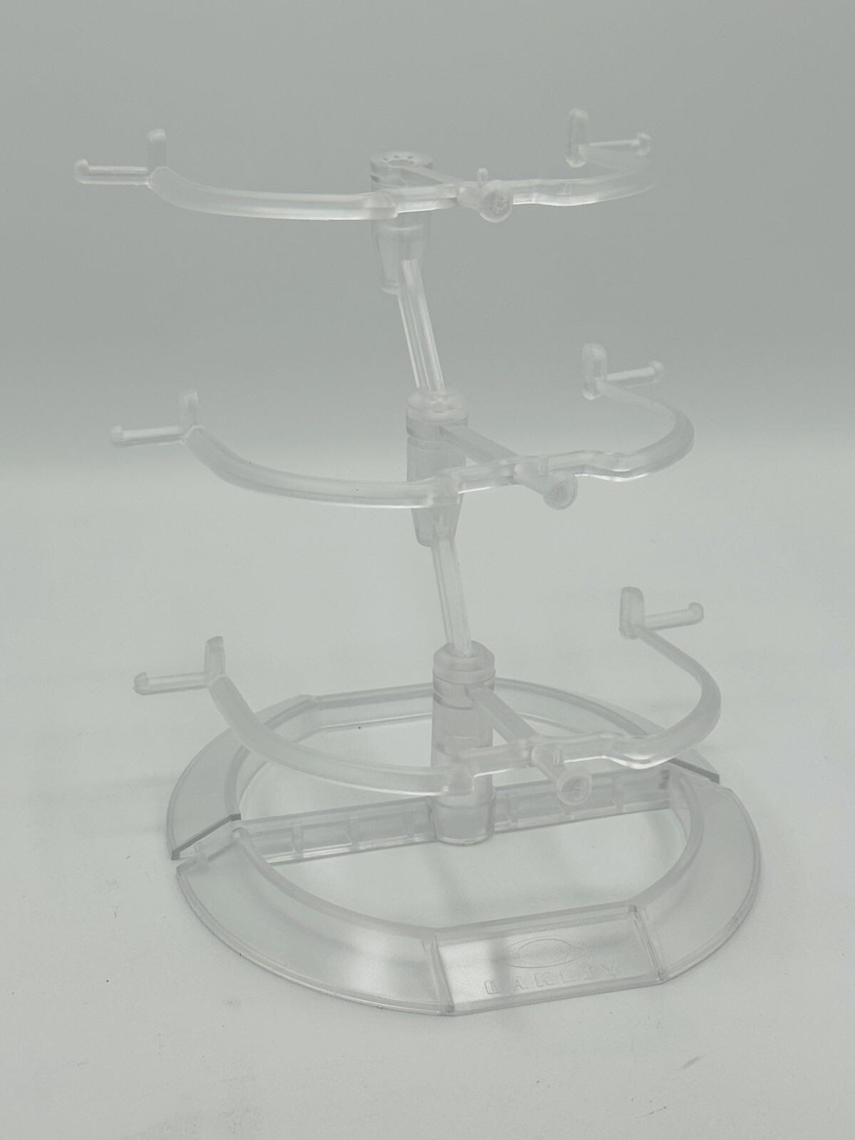 NEW OAKLEY 4.0 CLEAR 3 TIER LEVEL SUNGLASSES HOLDER STORE DISPLAY CASE ...