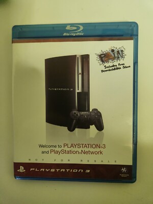 PS3 Blu-ray Disc Welcome to Playstation 3 & Playstation Network Pain ...