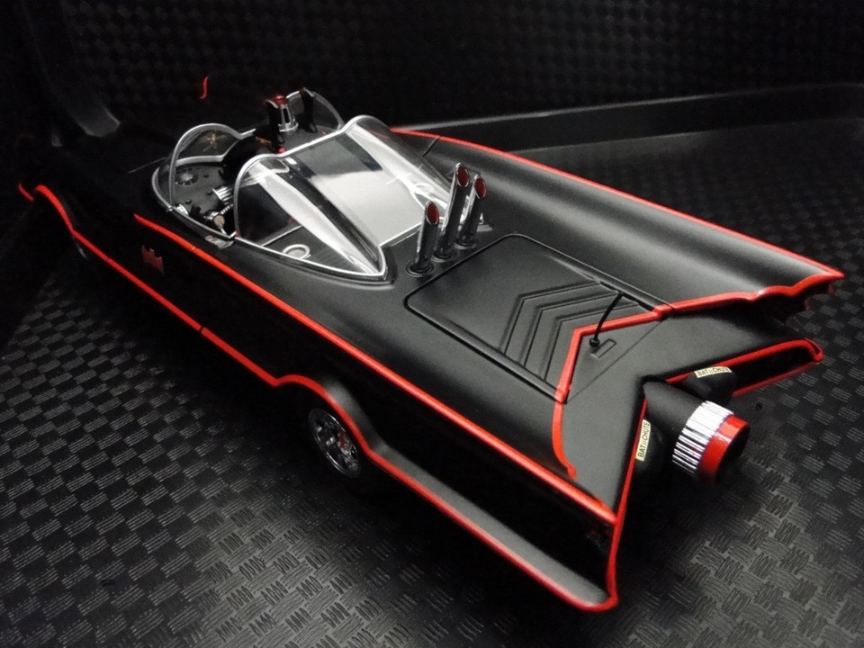 Batman Batmobile Race Car Vintage Classic Concept Custom Built Model 1: ...