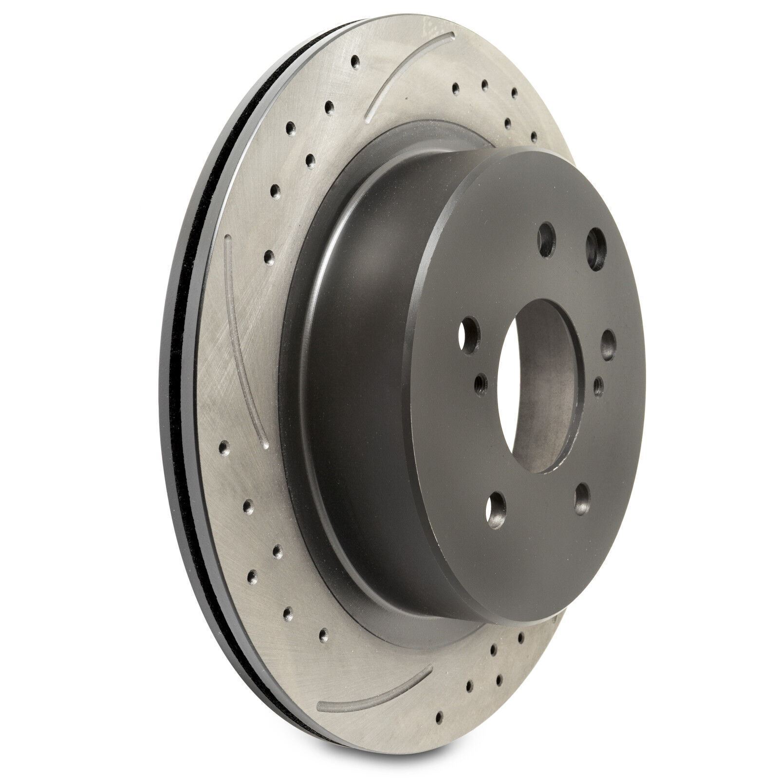 REAR DRILLED GROOVED 296mm BRAKE DISCS FOR NISSAN SKYLINE R33 2.5 GTST ...