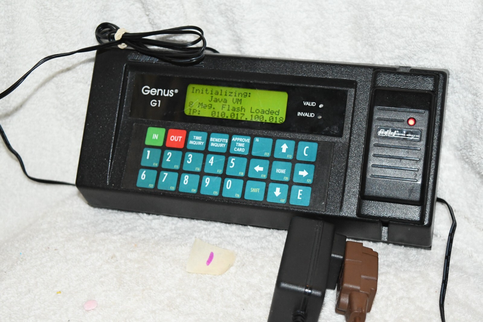 Control Module GENUS G1 Mark II 3010-A0607 Rev e 8MB Time Clock 515a2 ...
