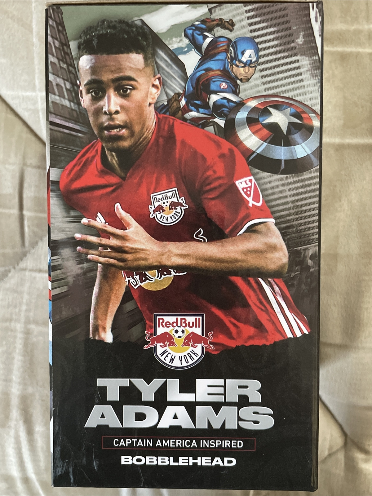 TYLER ADAMS Bobblehead New York Red Bulls Alumnus Marvel Super Hero ...