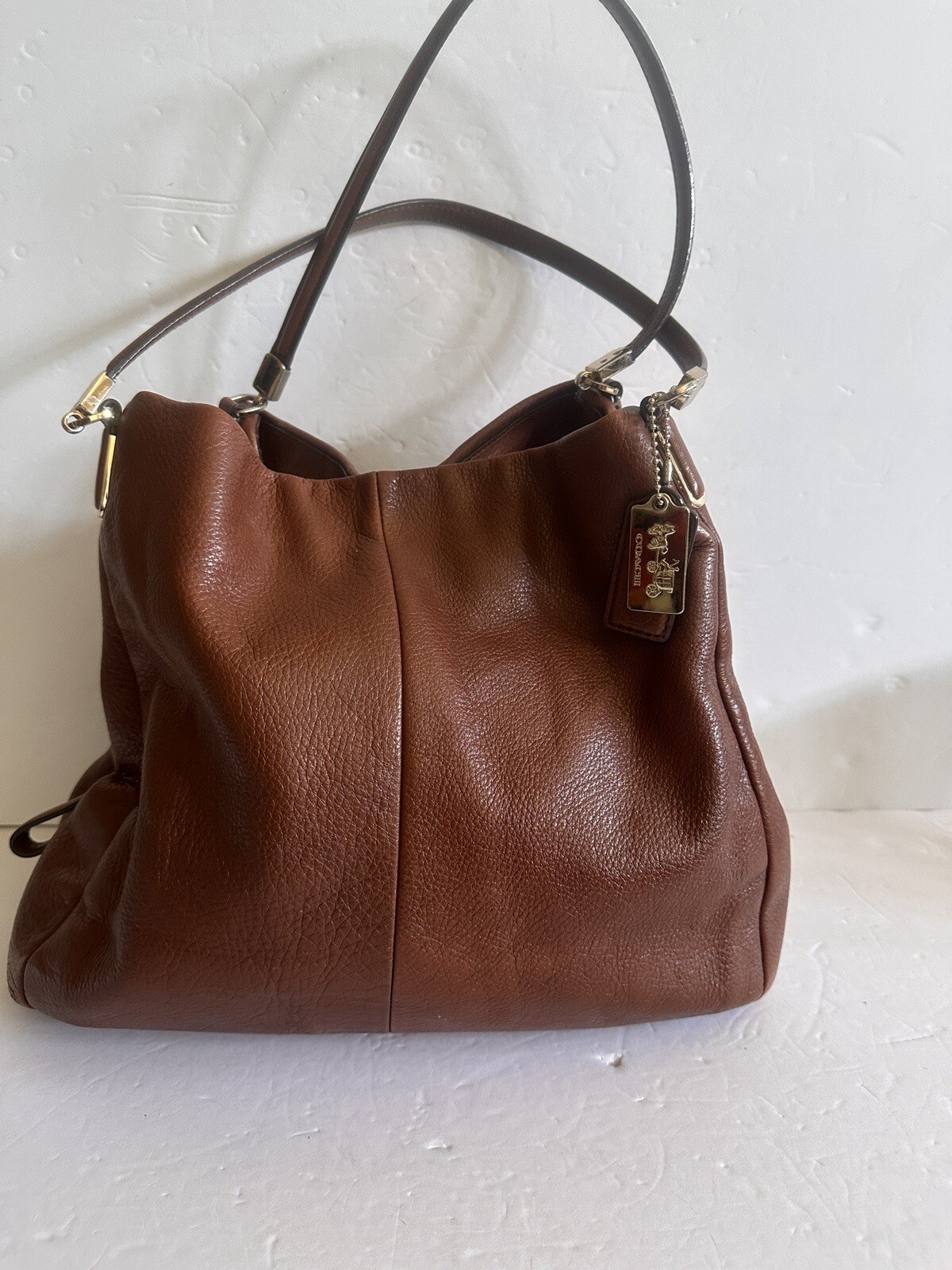 COACH Madison Leather Large Phoebe Shoulder Bag Tote … - Gem