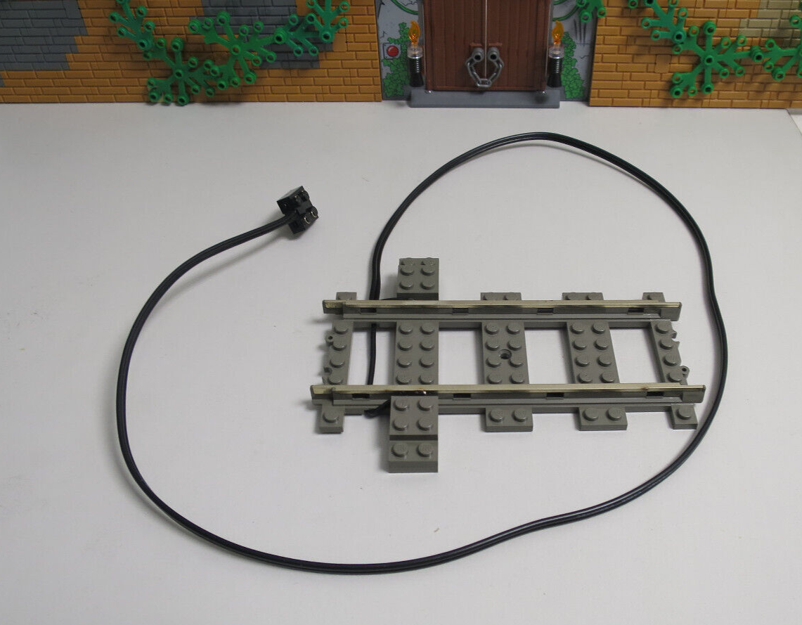 ( i15) Lego Anschlußkabel mit gerader Schiene 9Volt 9V gerade Eisenbahn ...