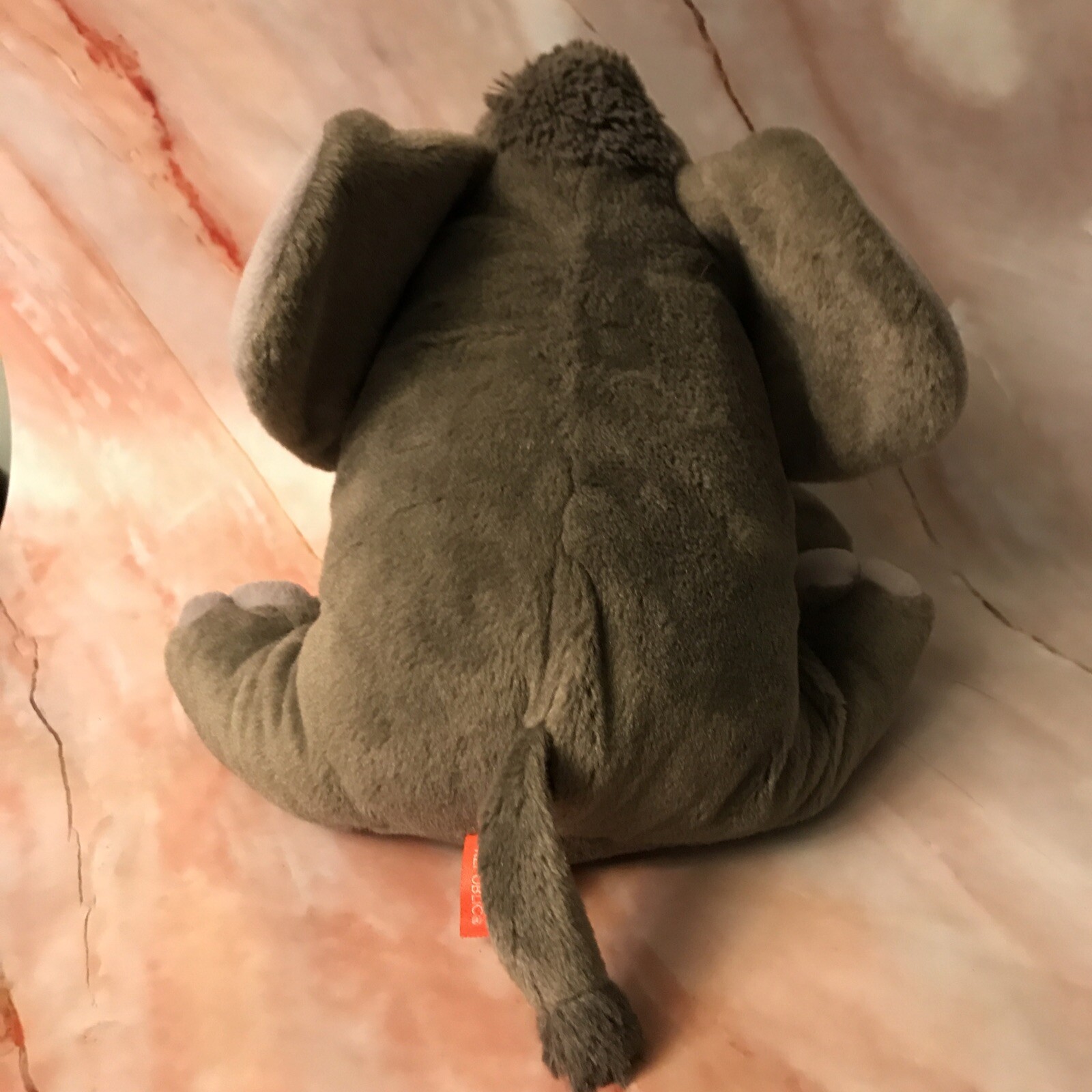 Wild Republic Elephant Sitting Plush Stuffed Animal Toy 12” Y | eBay