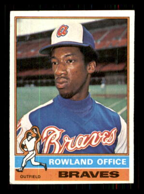 1976 Baseball Topps Rowland Office Atlanta Braves #256 | eBay