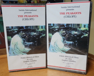 The Peasants CHLOPI Polish Historical Film TV Series Movie VHS 1972 NEW ...